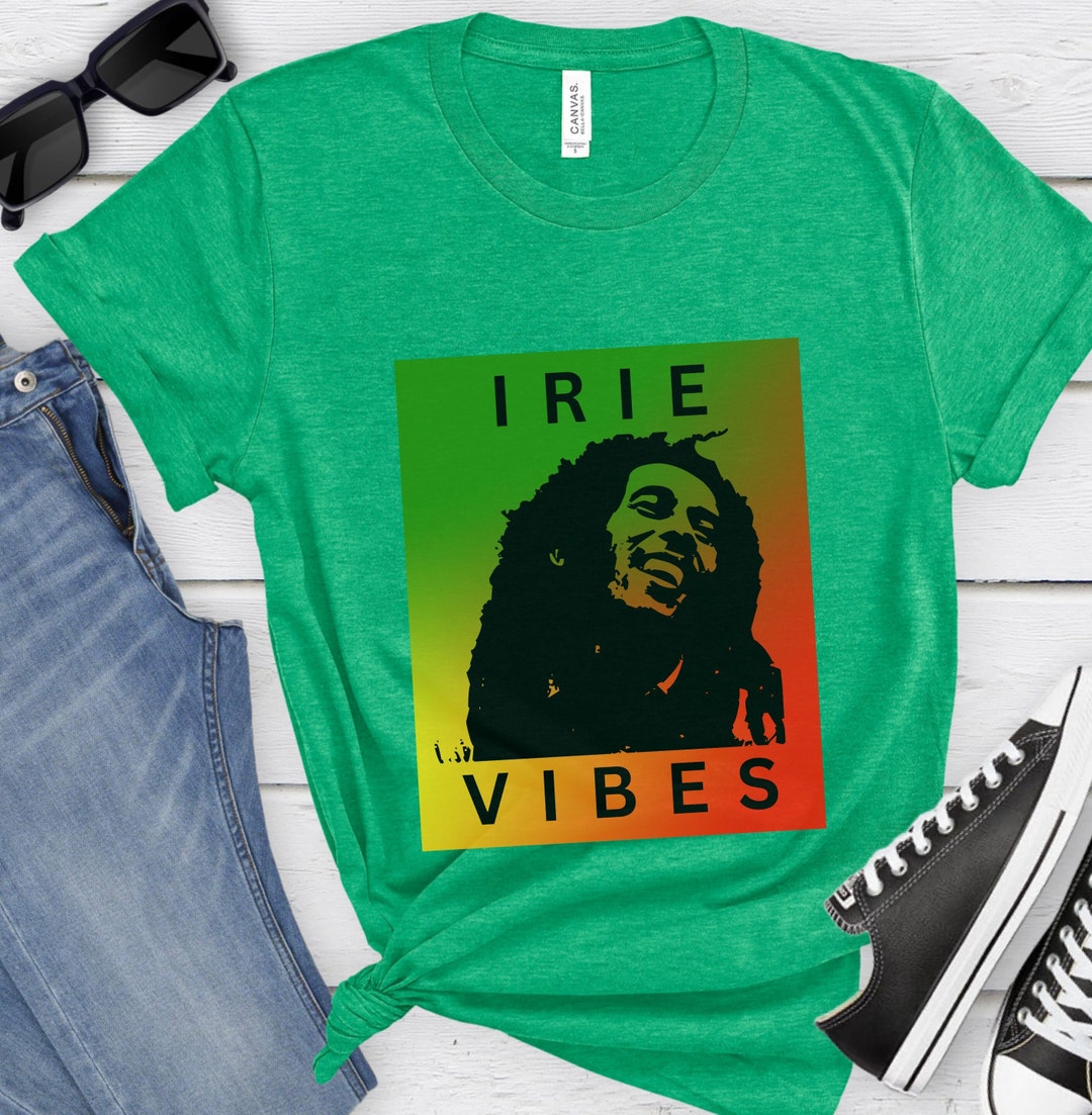 Bob Marley Shirt Dreadlocks Jamaica Shirt Rastafarian Three Little ...