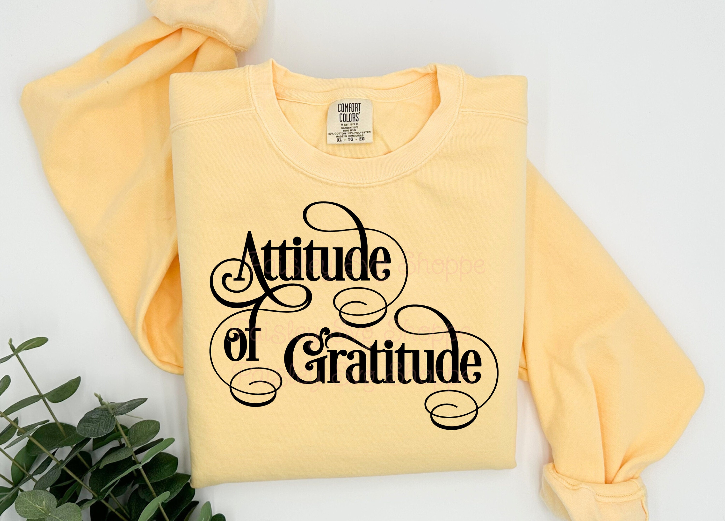 Attitude of Gratitude Svg, Motivational Svg, Inspirational Svg, Faith ...