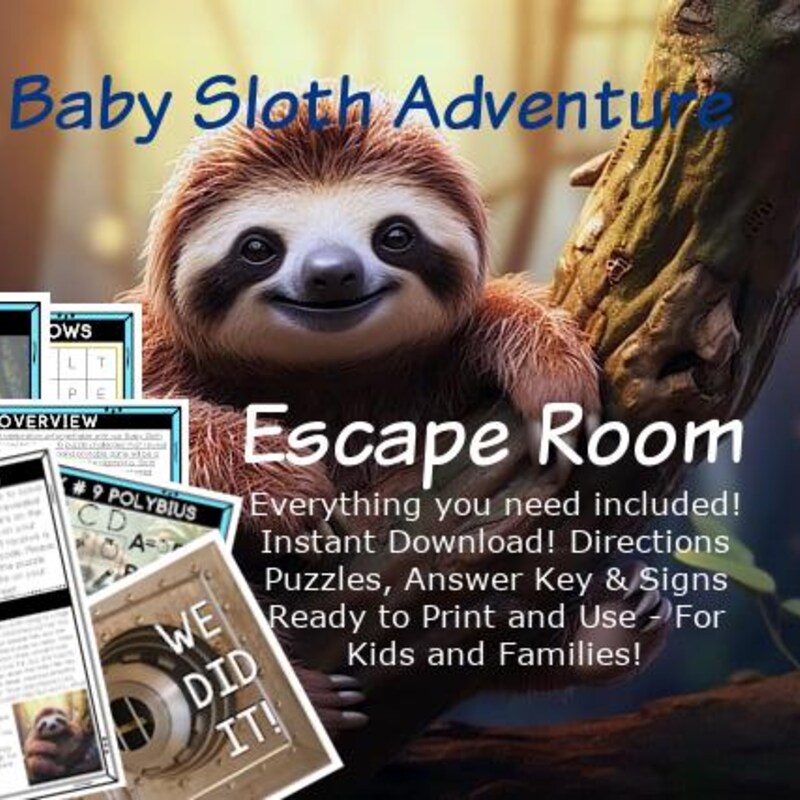 Tropical Room Escape Game - Etsy