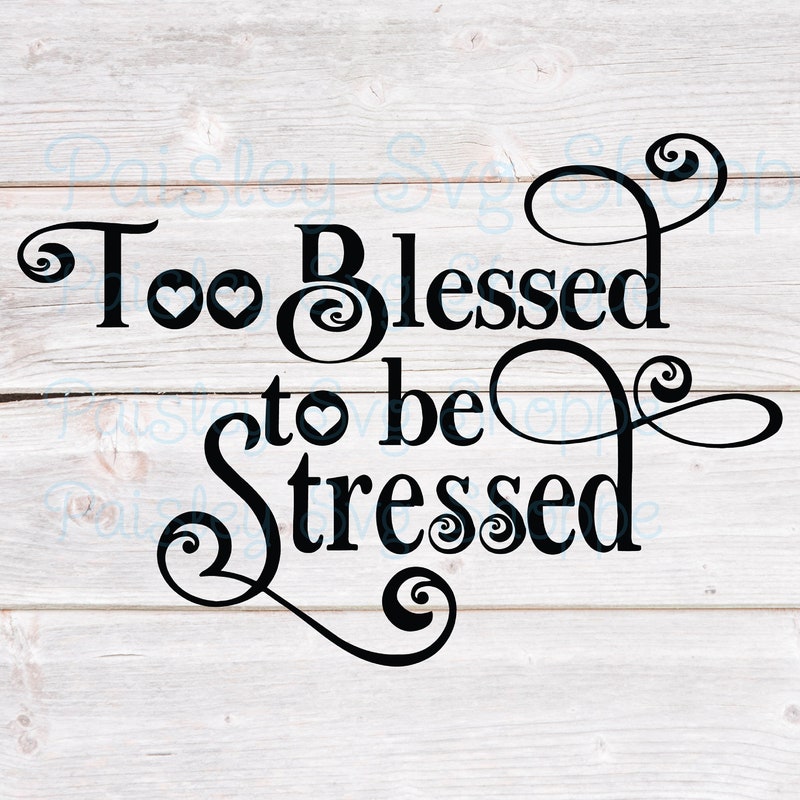 Too Blessed - Etsy