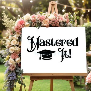 Mastered It Svg, Master's Degree Svg, Graduation Svg, Diploma Svg ...