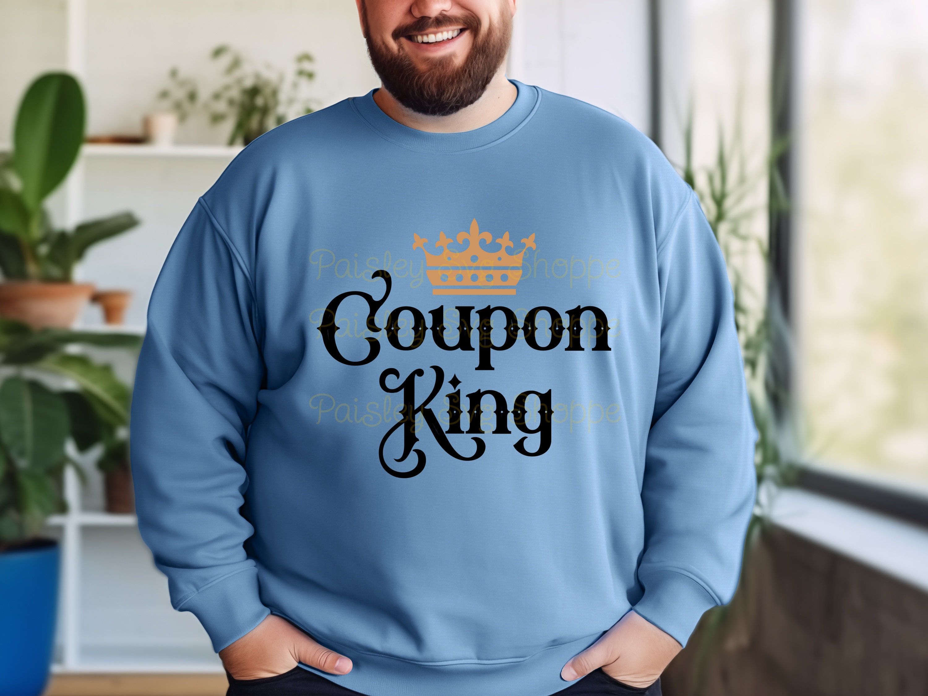 Coupon King Svg, Money Saving Svg, Budget Svg, Cost Cutter Svg, Thrifty ...