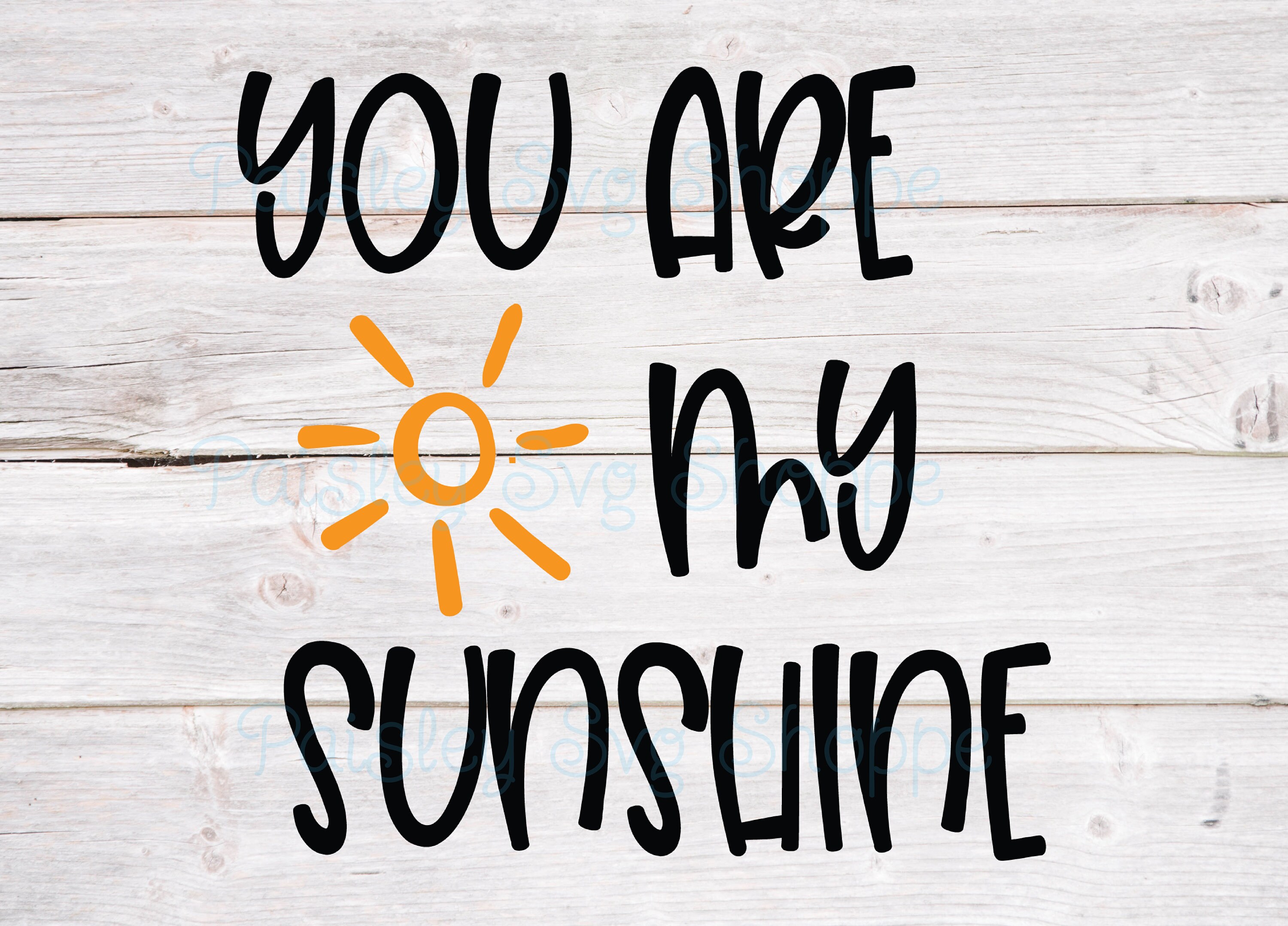 You Are My Sunshine Svg, Inspirational Svg, Self-love Svg, Mental ...