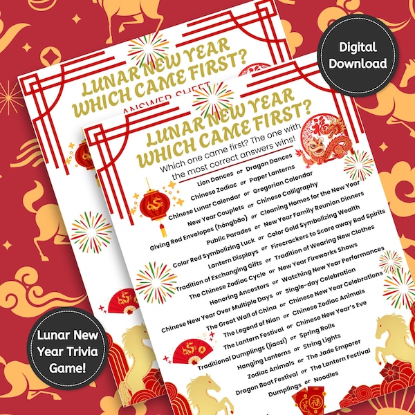 New Year Trivia for Seniors - Etsy UK
