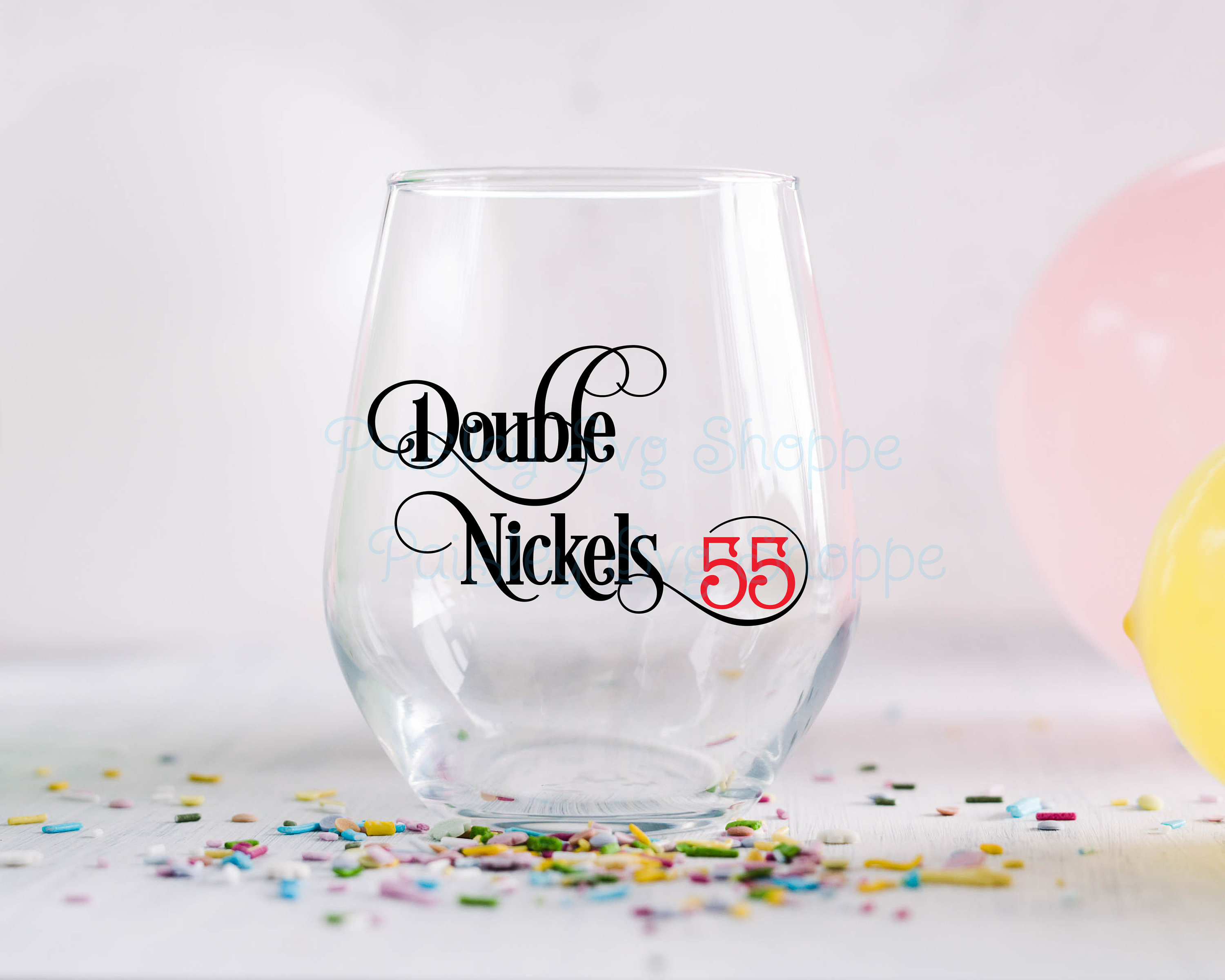 Double Nickels Svg, 55th Birthday Svg, 55th Birthday Shirt Svg, 55th ...