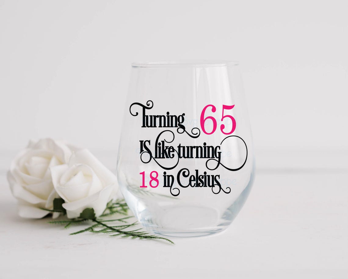 Turning 65 Svg, 65th Birthday Svg, 65 Years Old Svg, 65th Birthday ...