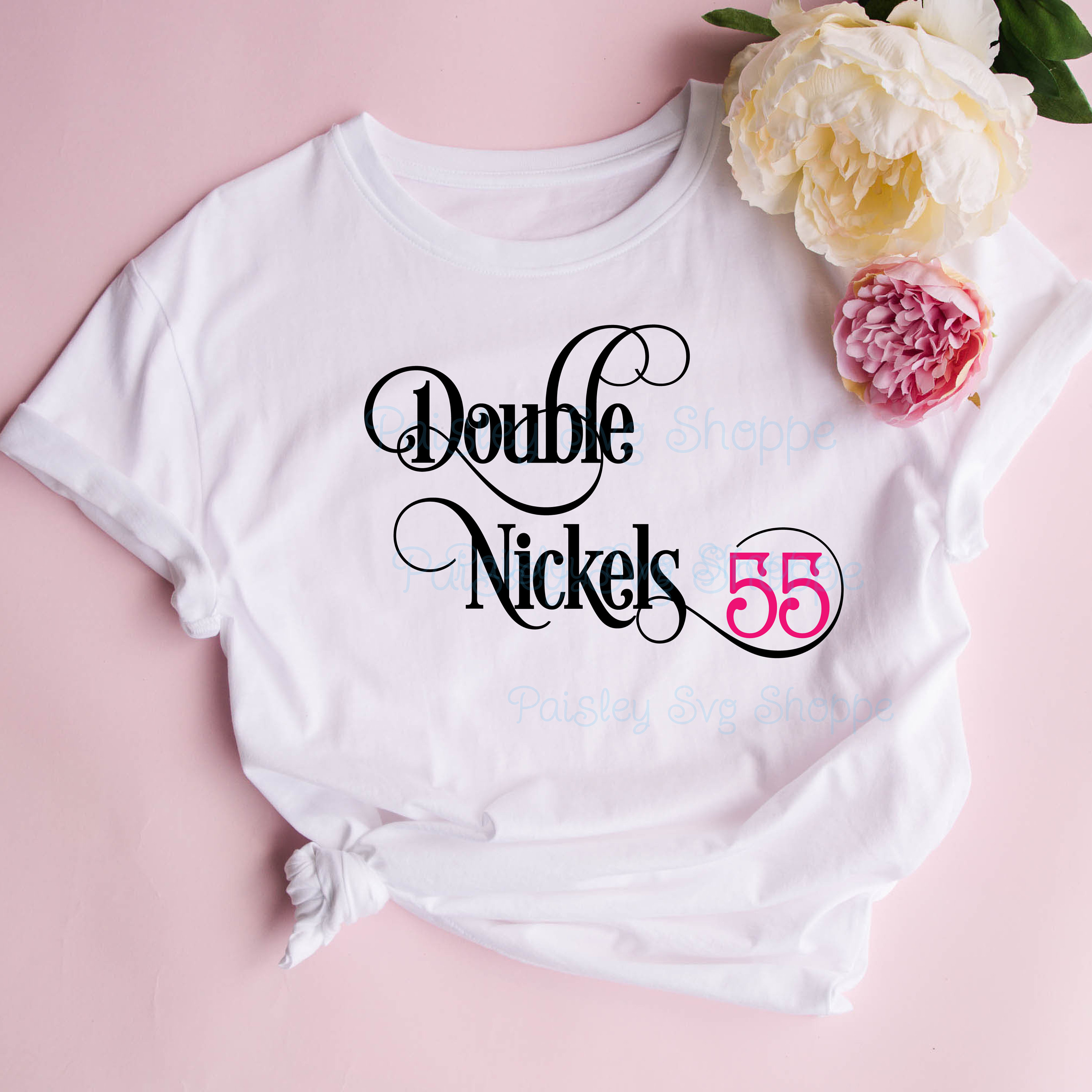 Double Nickels Svg, 55th Birthday Svg, 55th Birthday Shirt Svg, 55th ...