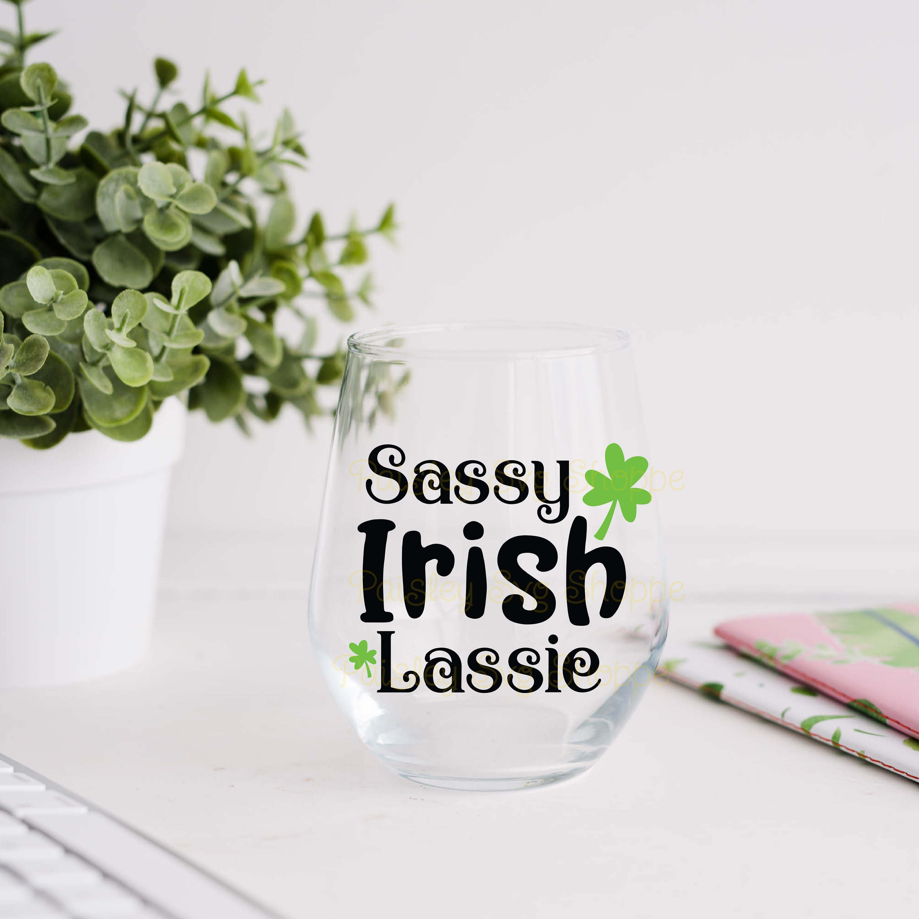 Sassy Irish Lassie Svg, Irish Svg, St Patrick's Day Svg, Shamrock Svg ...