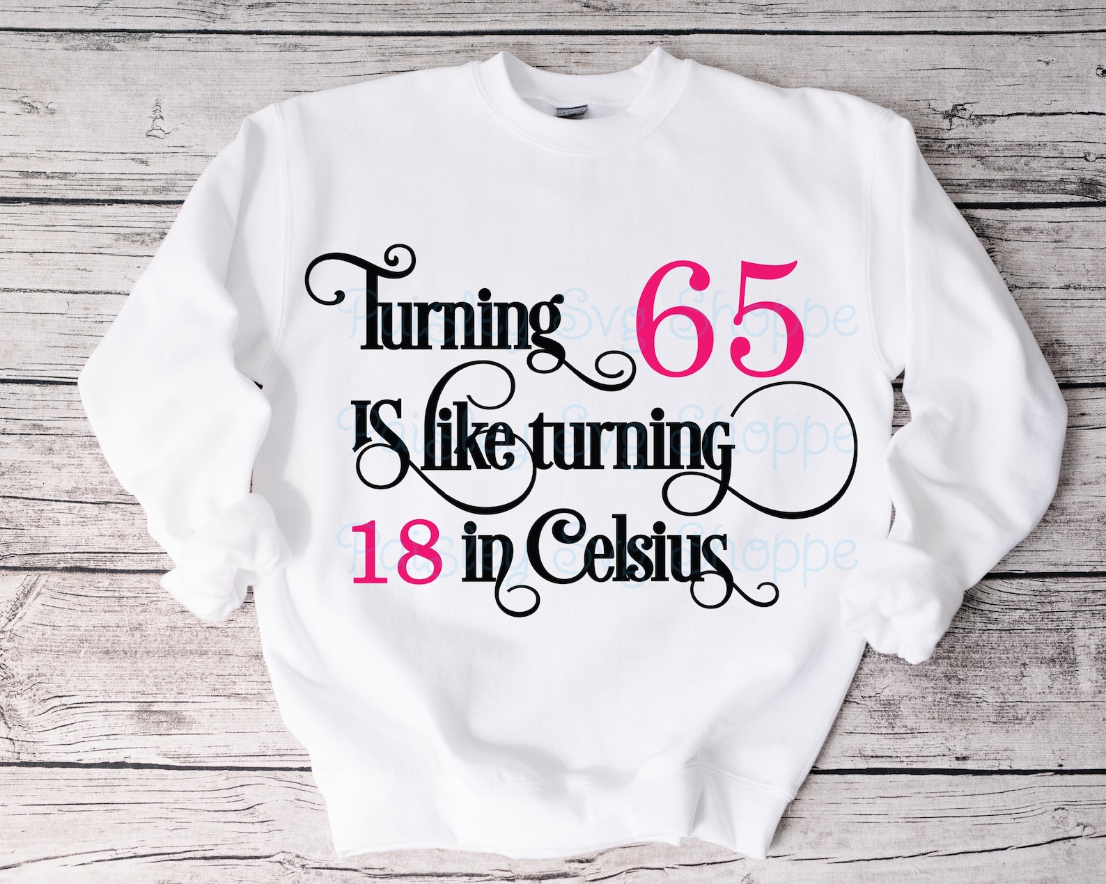 Turning 65 is Like Svg, 65th Birthday Svg, 65th Birthday Gift Svg, 65th ...
