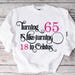 Turning 65 is Like Svg, 65th Birthday Svg, 65th Birthday Gift Svg, 65th ...