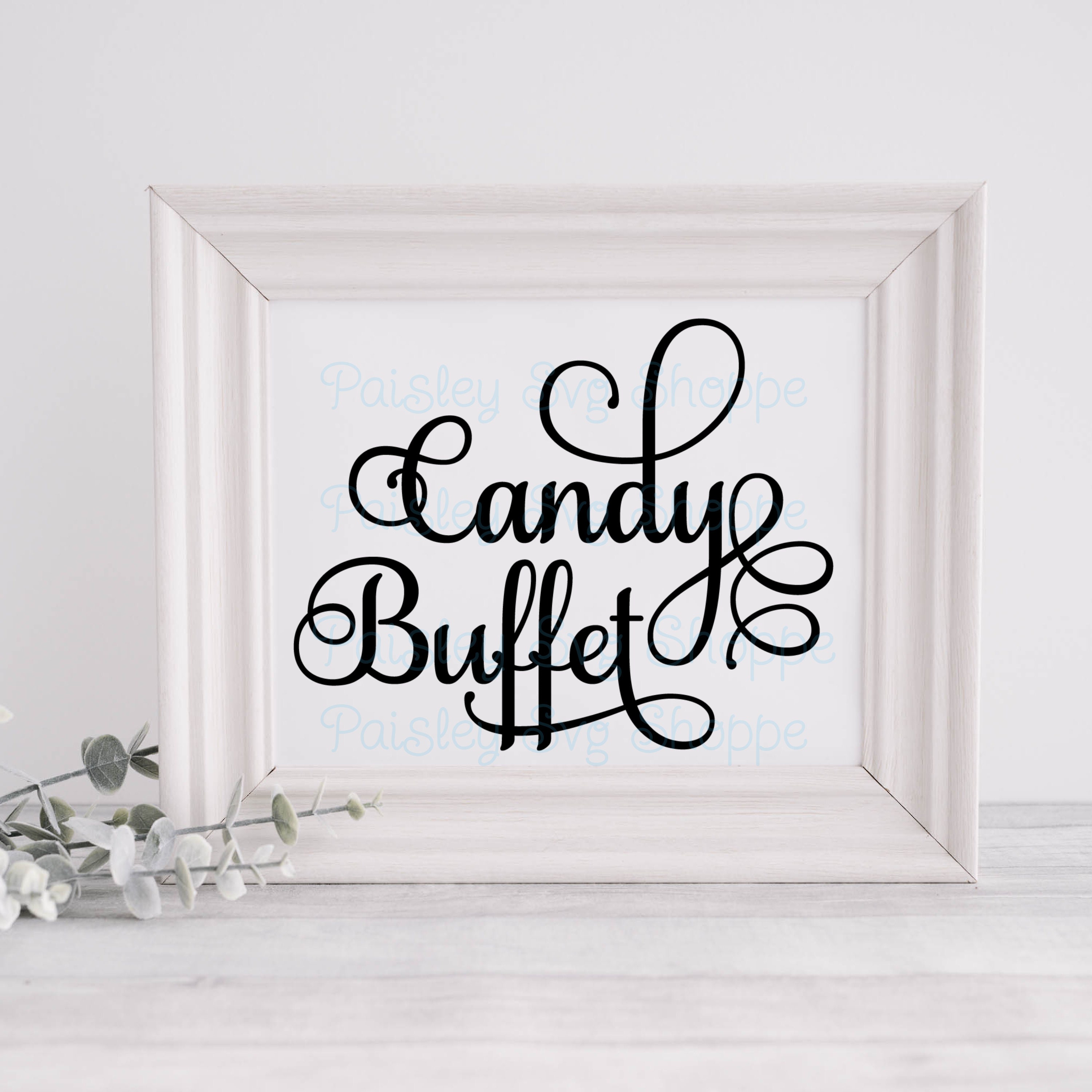 Candy Buffet Svg, 16th Birthday Svg, Sweet 16 Party Svg, Quinceanera ...
