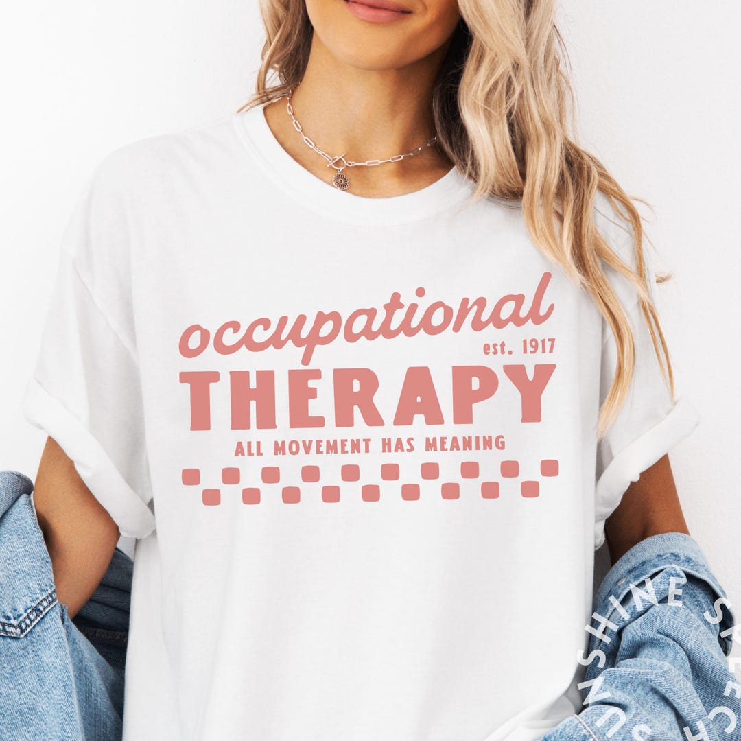 Occupational Therapy Shirt, Retro OT T-shirt, Back to School Gift for ...