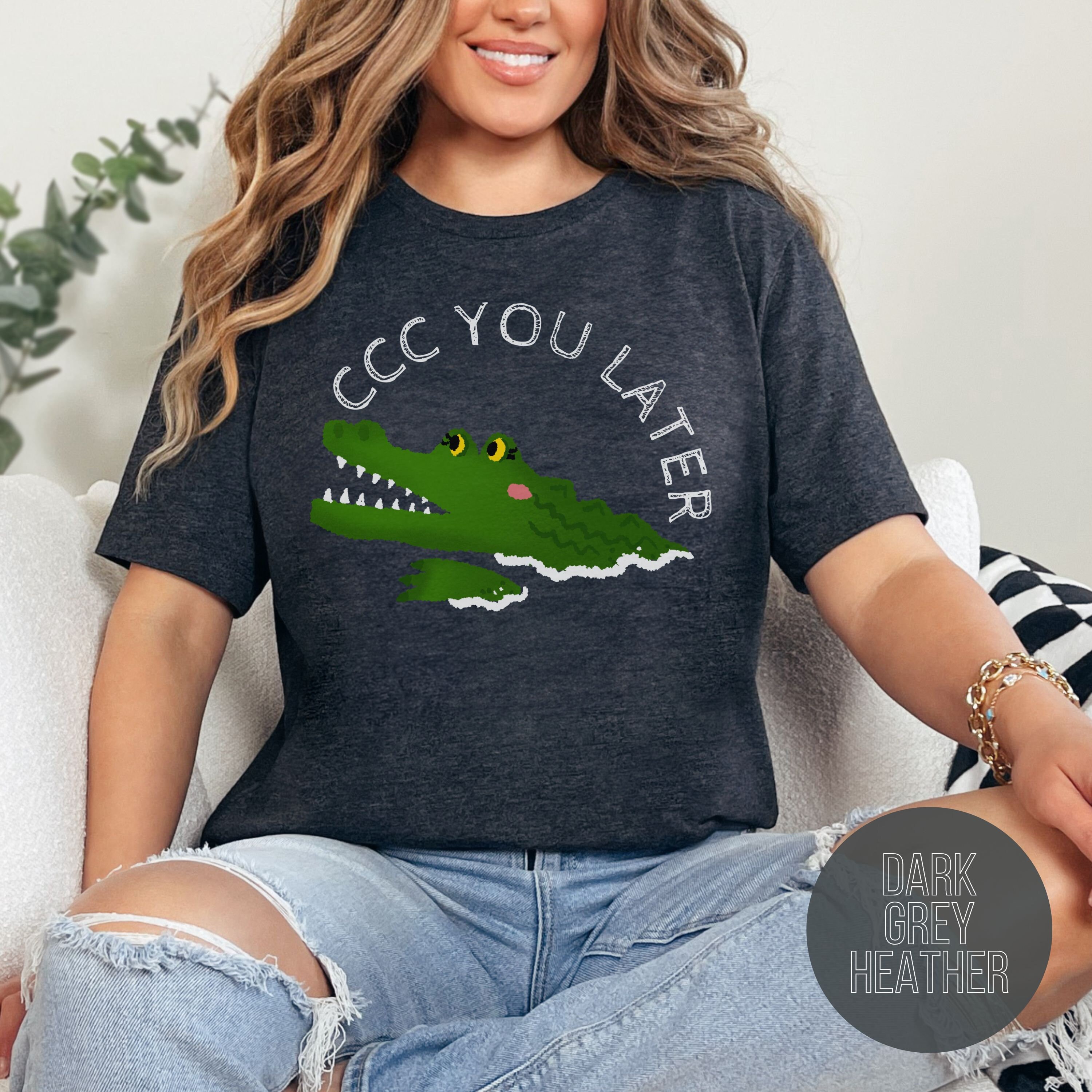 CCC You Later Alligator Shirt, Speech Therapist Shirt, SLP T-shirt ...