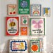 Bright Teacher Poster Set, Back to School Classroom Decorations, Growth ...