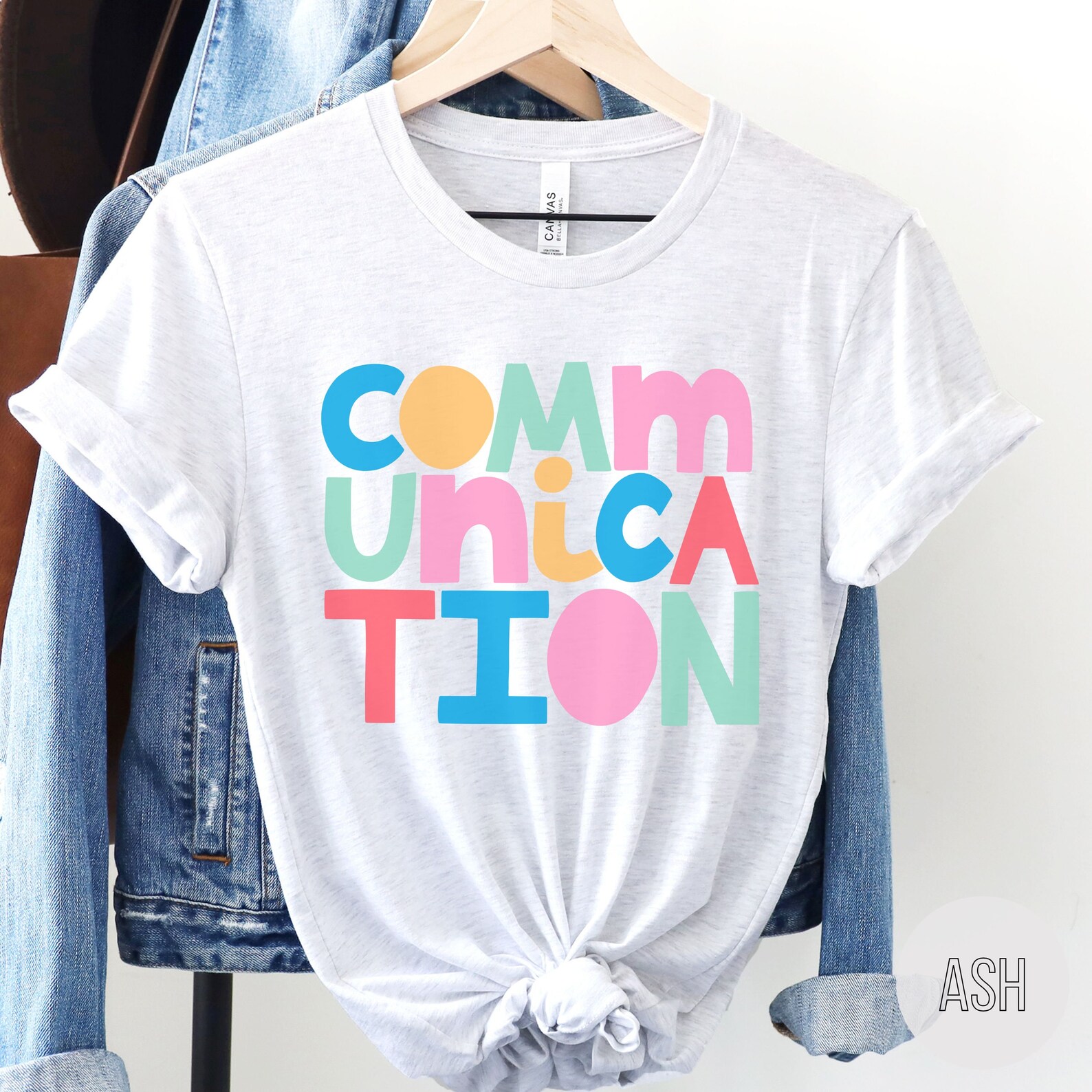 Communication Speech Therapist Shirt, Cute SLP Shirt, Speech Therapy ...