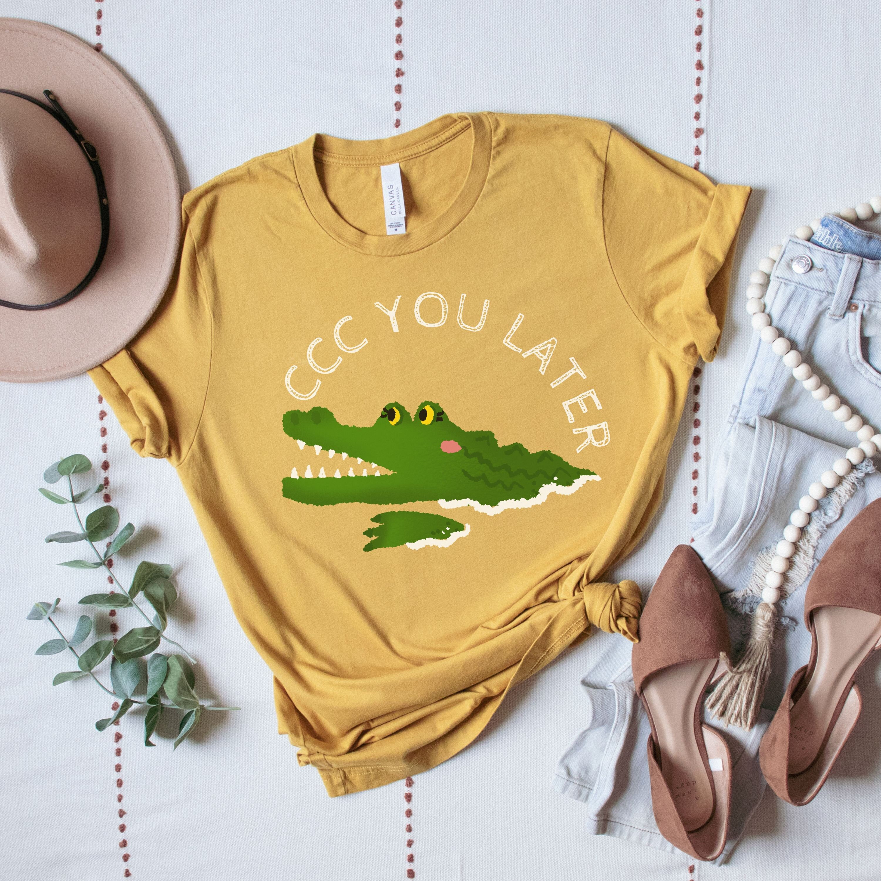 CCC You Later Alligator Shirt, Speech Therapist Shirt, SLP T-shirt ...