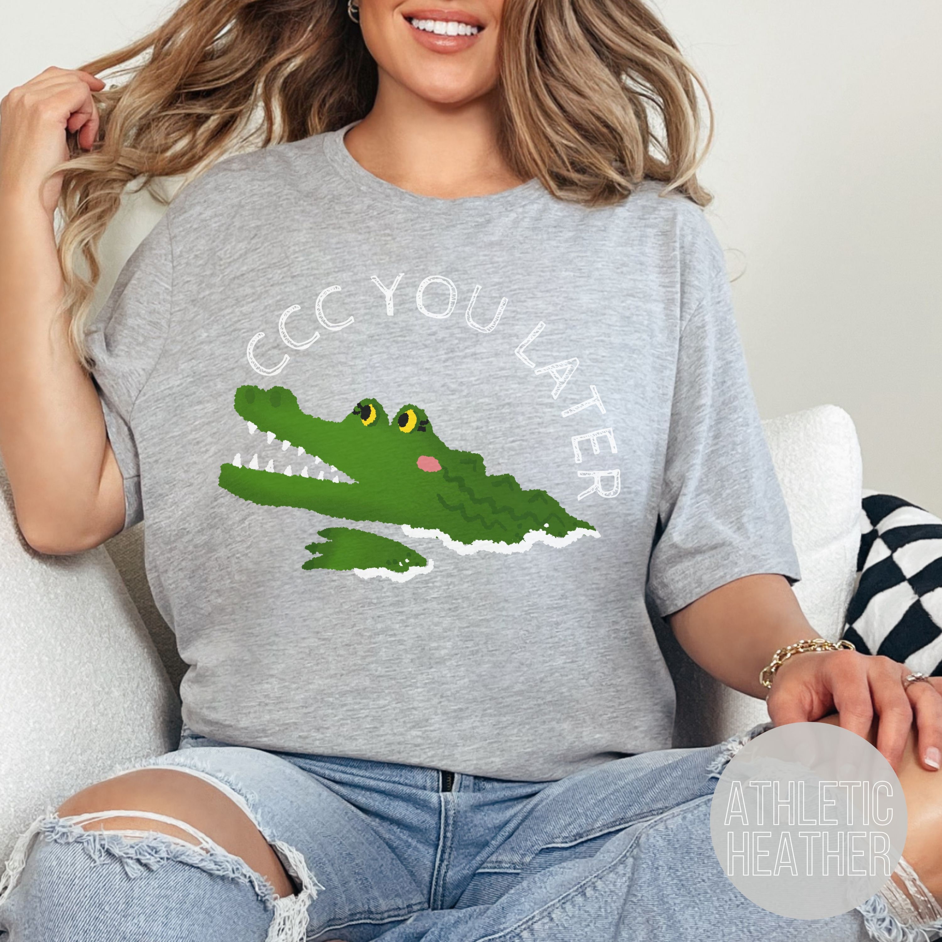 CCC You Later Alligator Shirt, Speech Therapist Shirt, SLP T-shirt ...