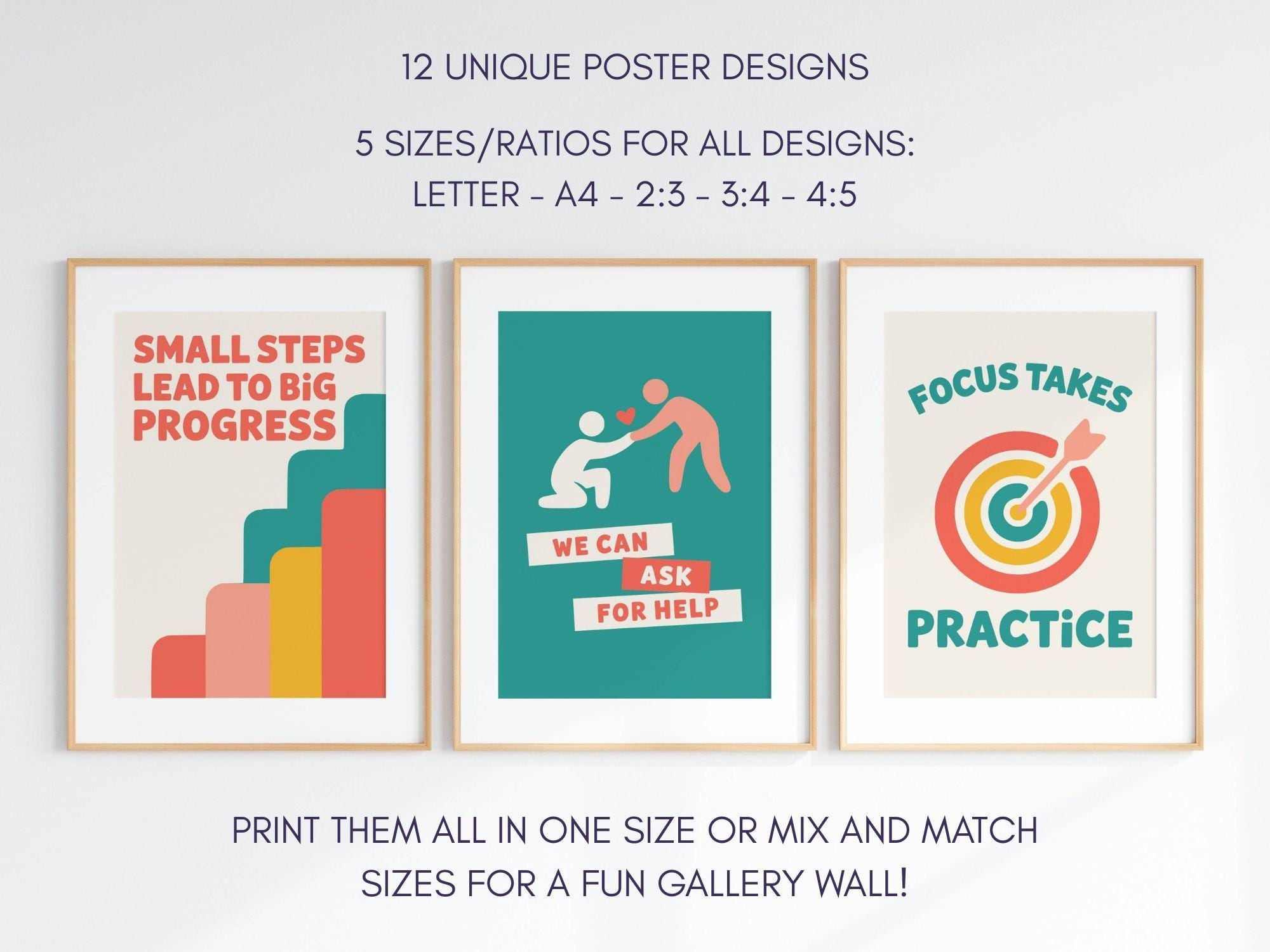 Executive Function Posters for Classroom, School Counselor Office Decor ...