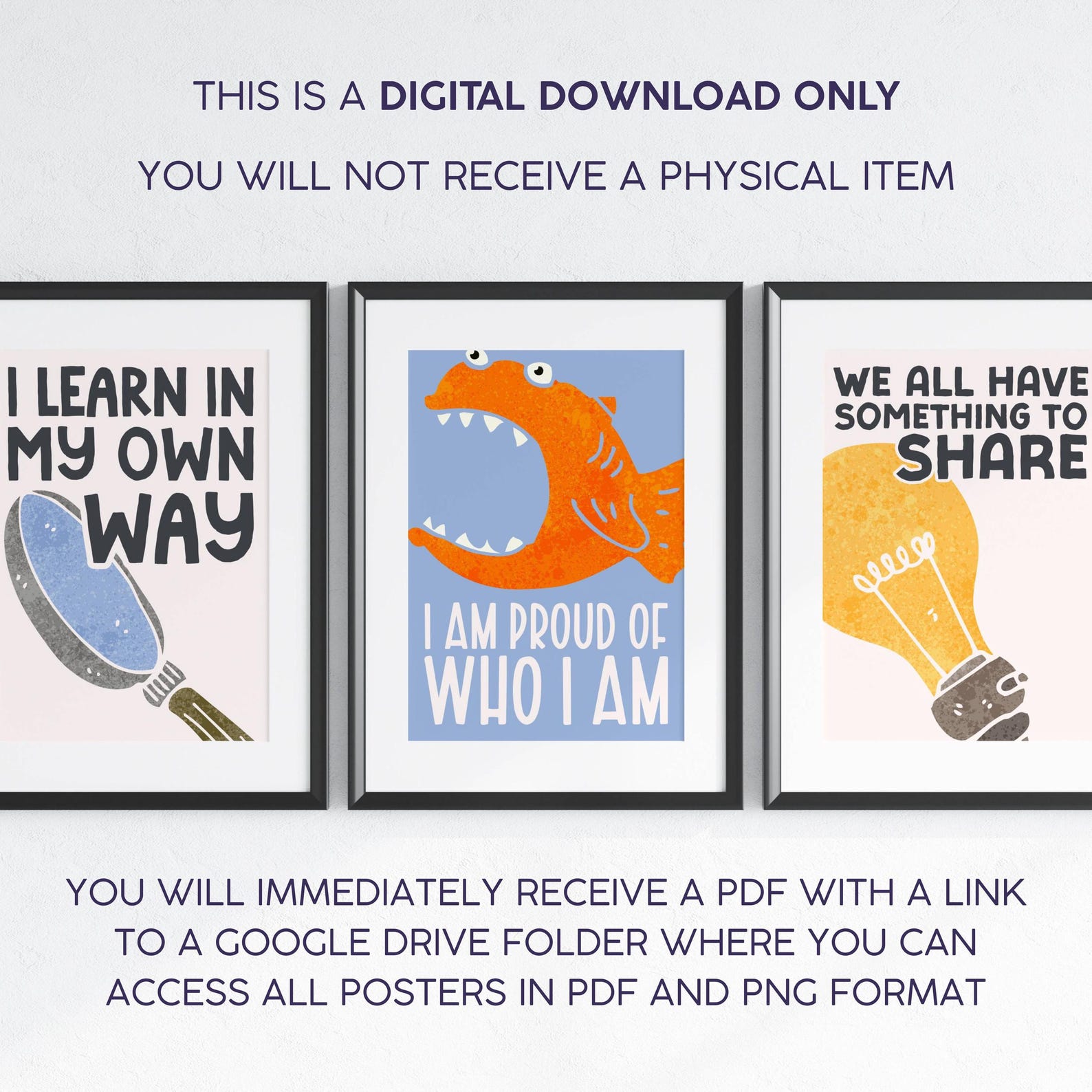Autism Classroom Poster Set, Neurodiversity Wall Art, Back to School ...