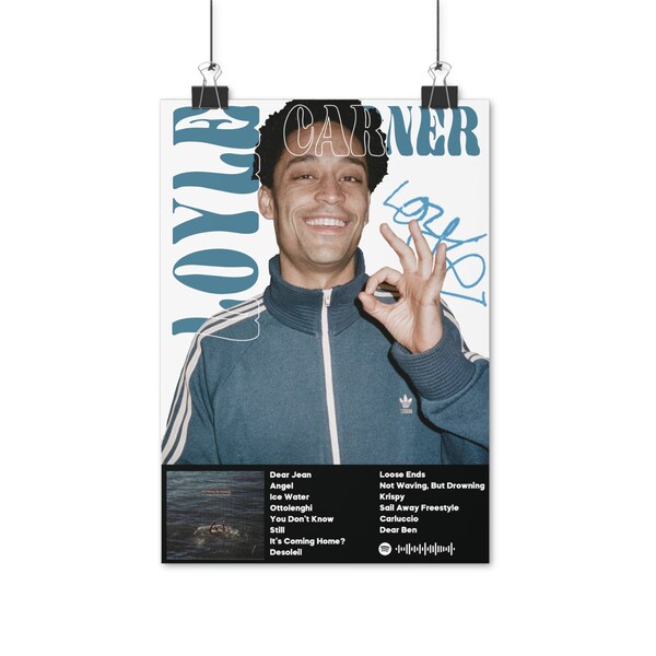 Loyle Carner Print - Etsy UK