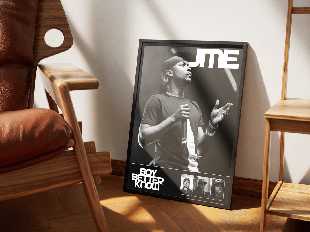 JME Boy Better Know BBK Music Poster Print High Quality, Various Sizes ...
