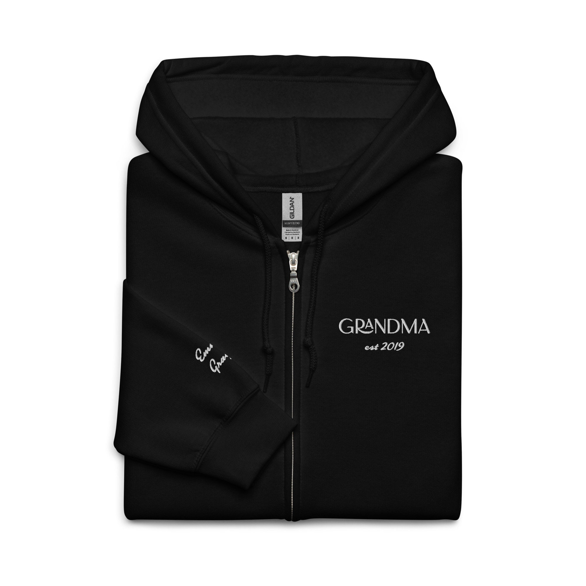 Customized Zip up Grandma Gigi Weezer Yaya Hoodie, Custom Gift ...