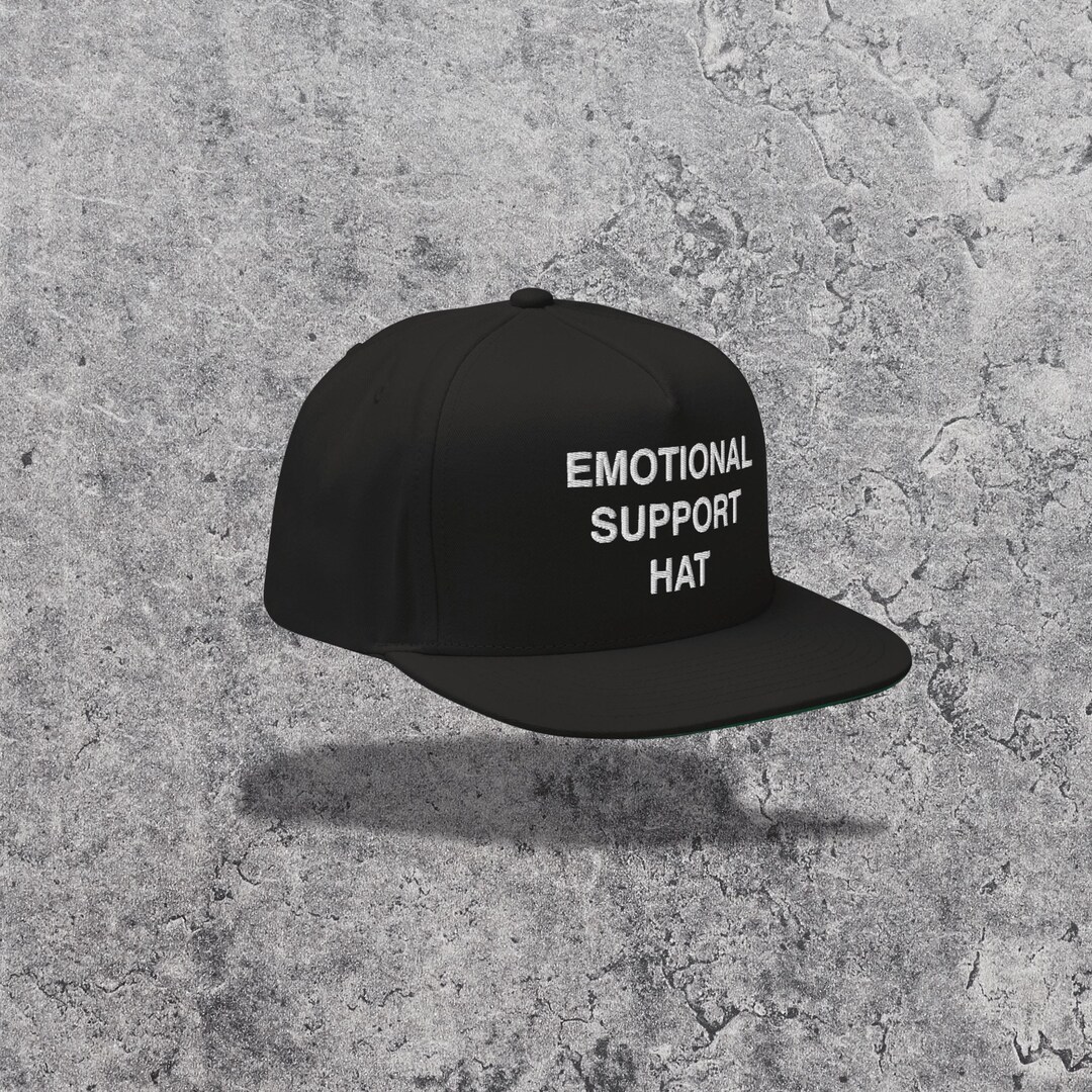 Therapy Hat Metal Health Gift Emotional Support Hat Minimalist ...