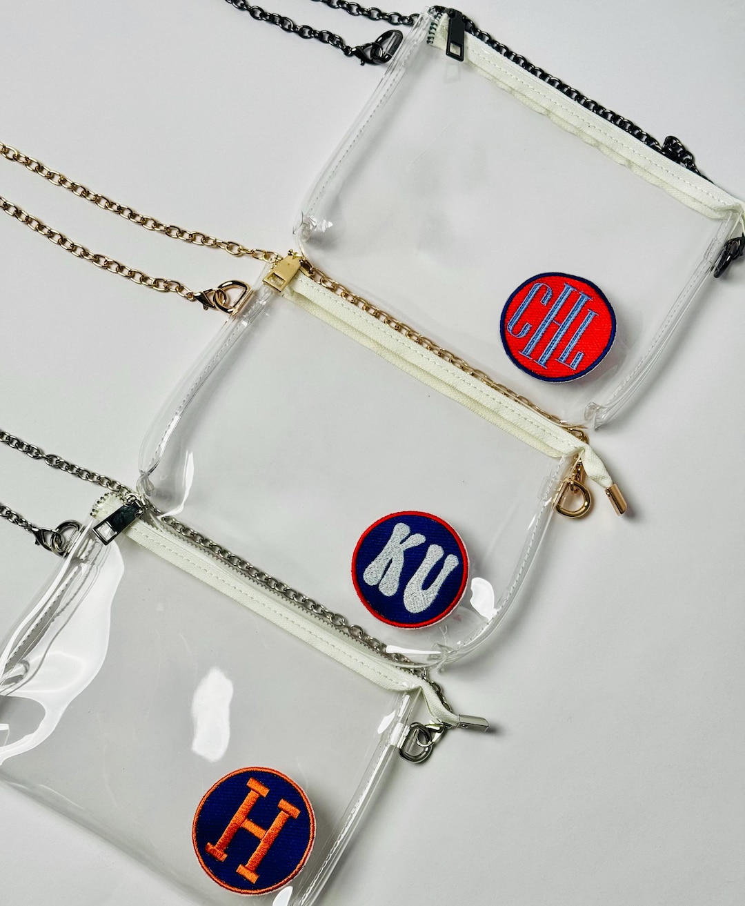 Custom Stadium Approved Game Day Bag Monogrammed With Initials for ...