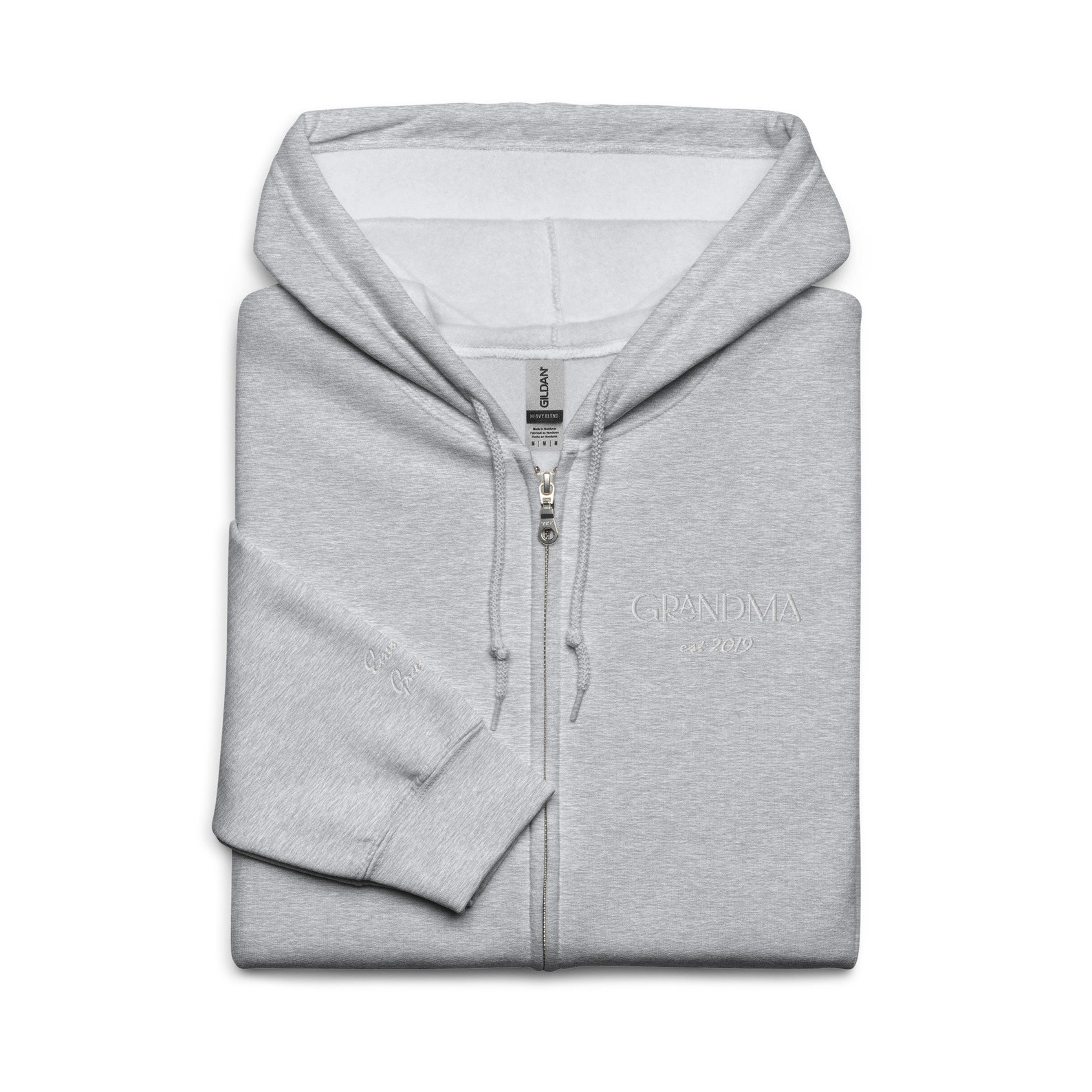 Customized Zip up Grandma Gigi Weezer Yaya Hoodie, Custom Gift ...