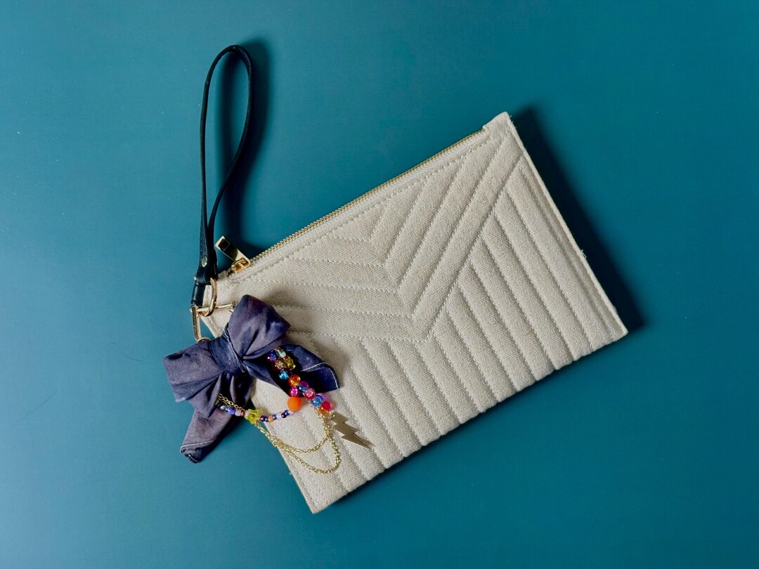 Cute Bag Charms Colorful Bow Purse Accessories One of a Kind Handmade ...