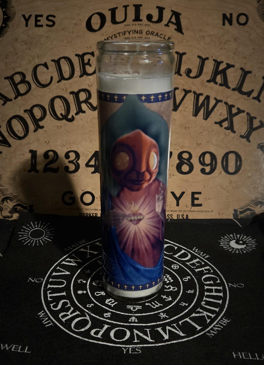 Flatwoods Monster Prayer Candle - Etsy