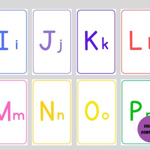 ABC Flash Cards, Alphabet Flash Cards, A to Z Flash Cards, Pre-school ...