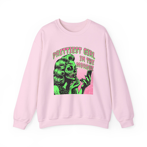 Prettiest Girl in the Morgue Zombie Emo Sweatshirt Scenecore Emocore ...