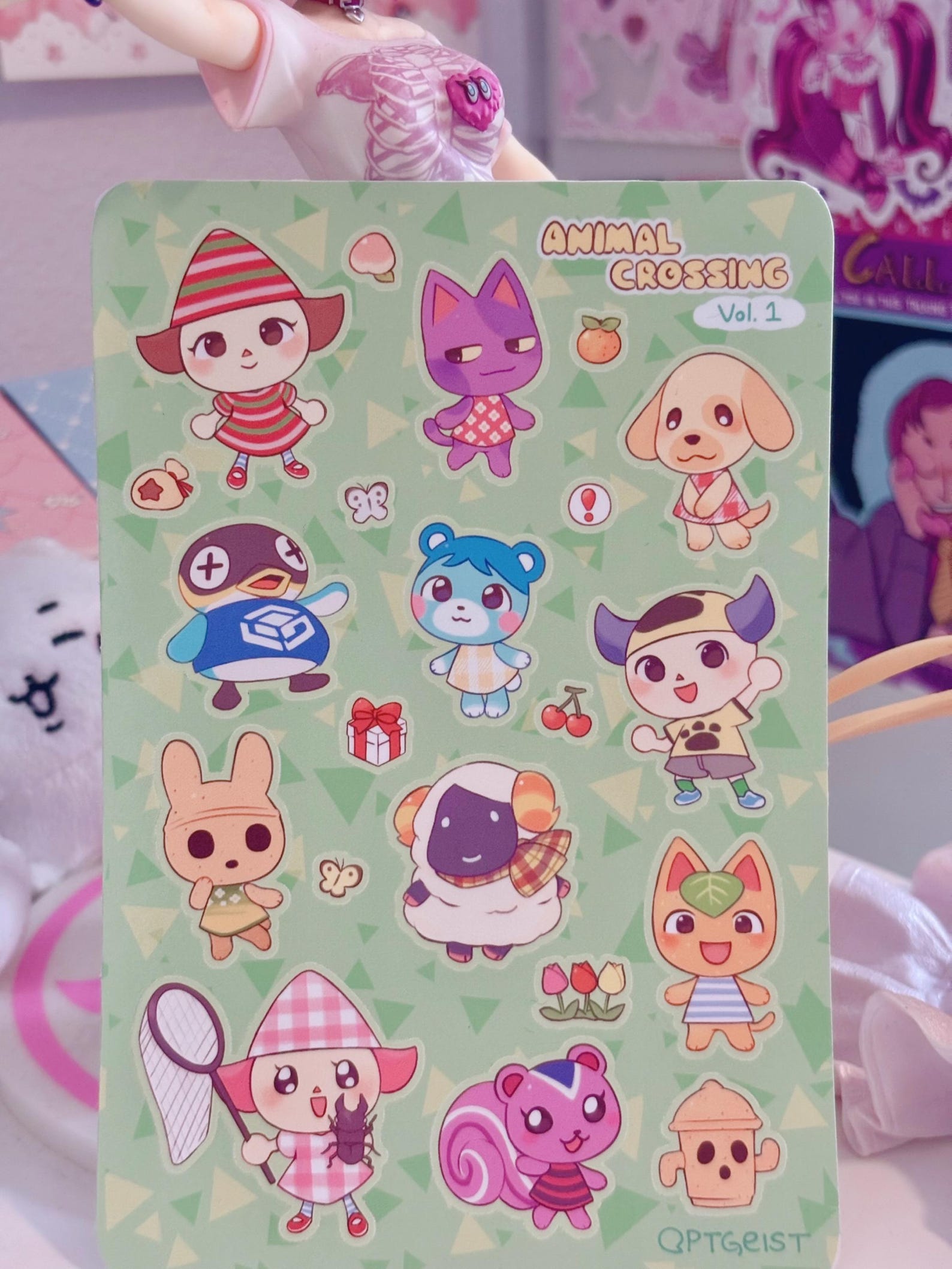 Animal Crossing Population Growing Sticker Sheet - Etsy