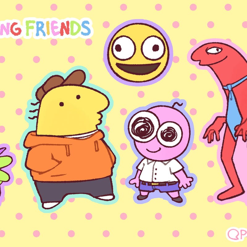 Smiling Friends - Etsy