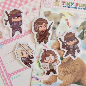 MGS Stickers 1 - Etsy