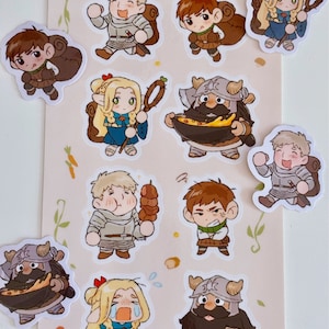 Dungeon Meshi Sticker Sheet: Matte Vinyl Dunmeshi (4x6) - Etsy