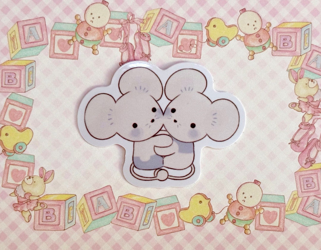 Tande Mouse Vinyl Sticker - Etsy