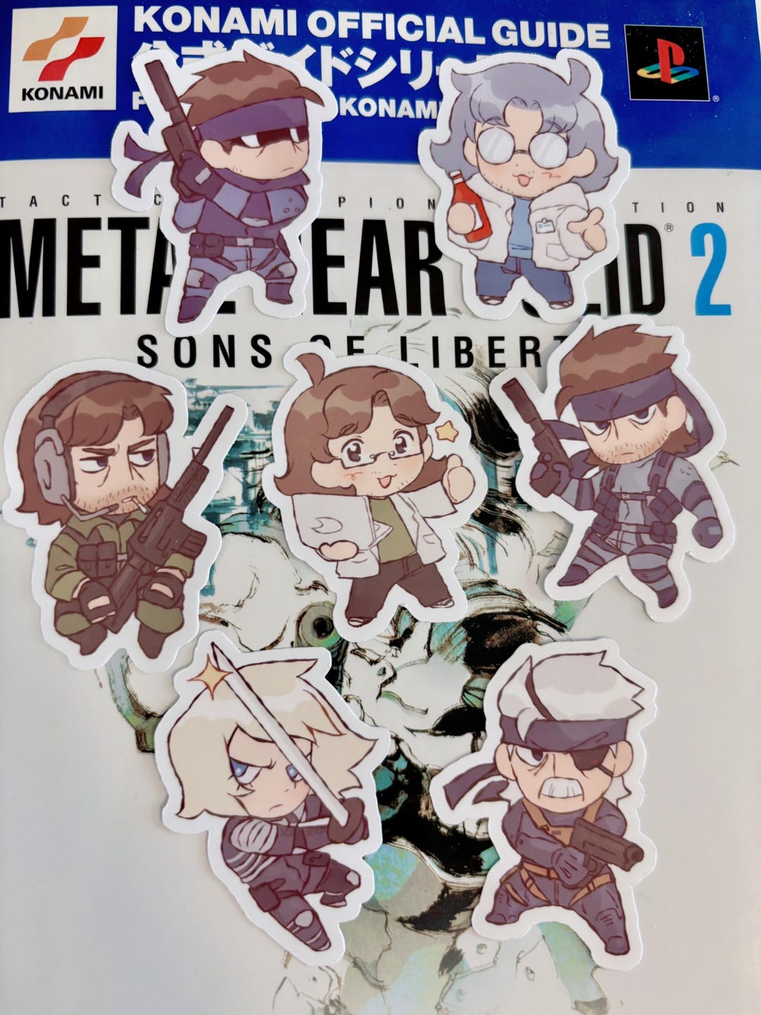 Metal Gear Solid Stickers | MGS 1.5" - 2" Vinyl Stickers - Etsy