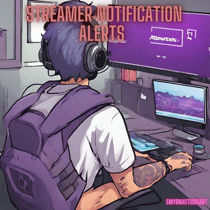 Streamer Notification Alerts - Etsy