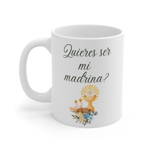 Quieres Ser Mi Madrina? Mi Primera Comunión Adriana Mug 11oz - Etsy
