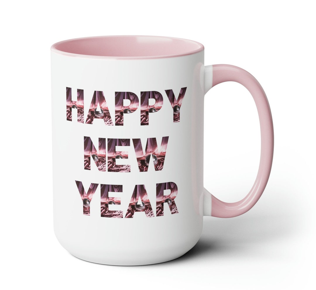 Happy New Year, Christmas Gift 2024, Big Lettering, Sublimation ...