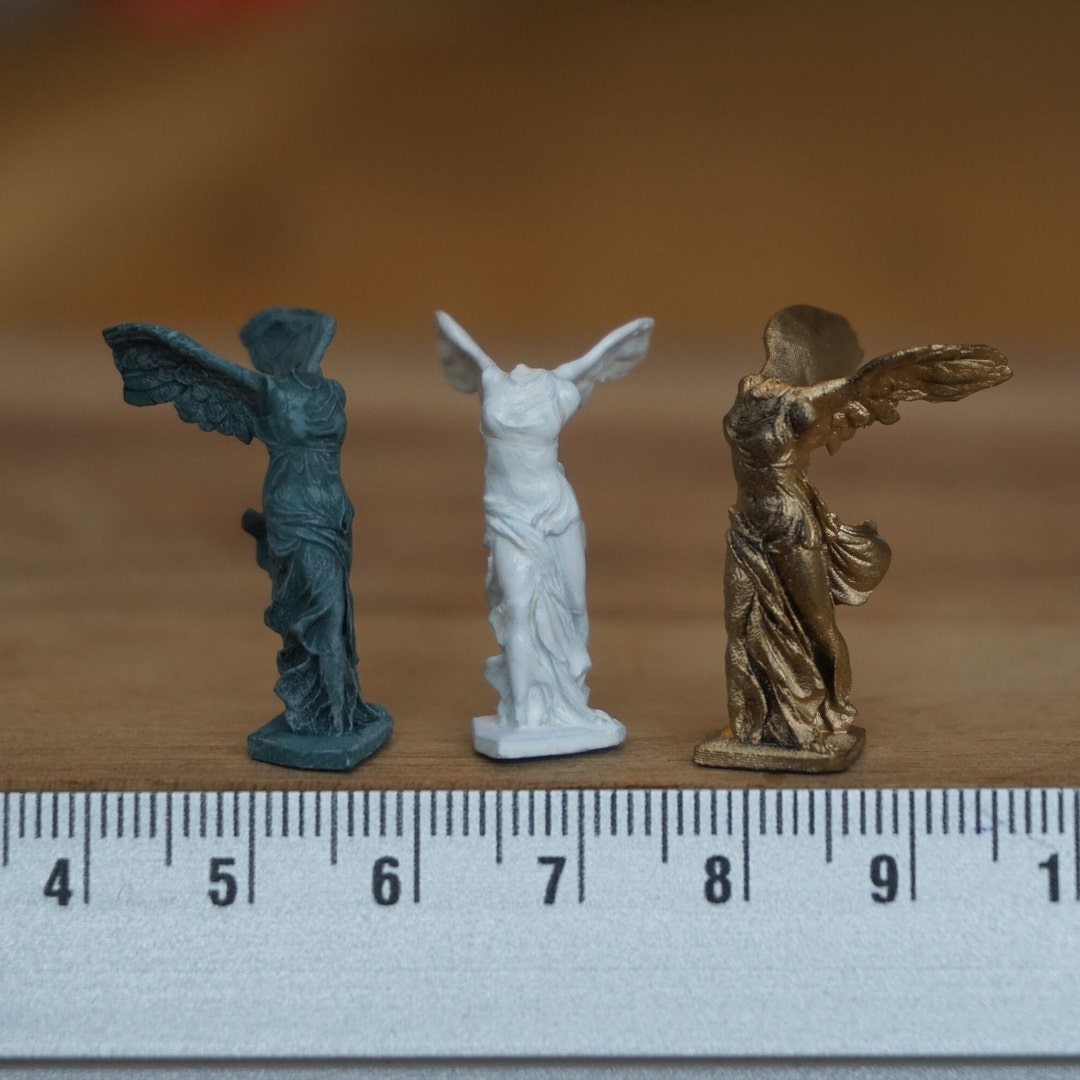 Miniature Angel Statue, Dollhouse Decoration Female Sculpture - Etsy