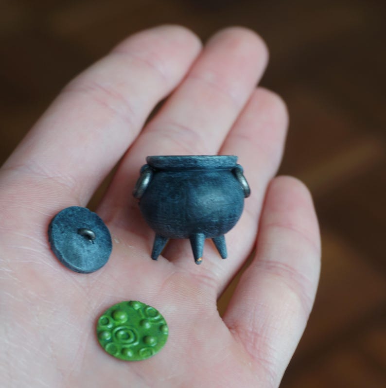 Miniature Cauldron, Witch Wizard Diorama Scale 1:12 - Etsy