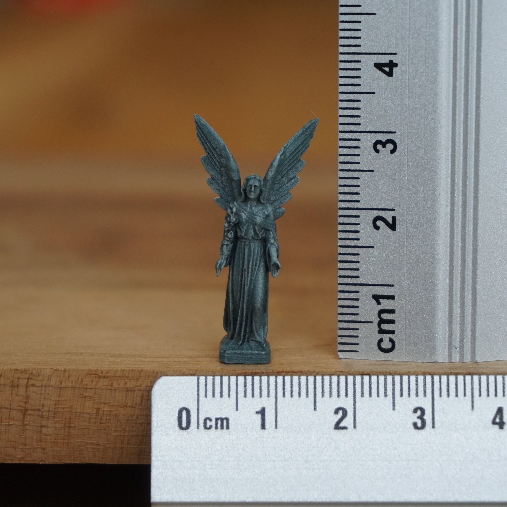 Miniature Angel Statue, Dollhouse Decoration Female - Etsy