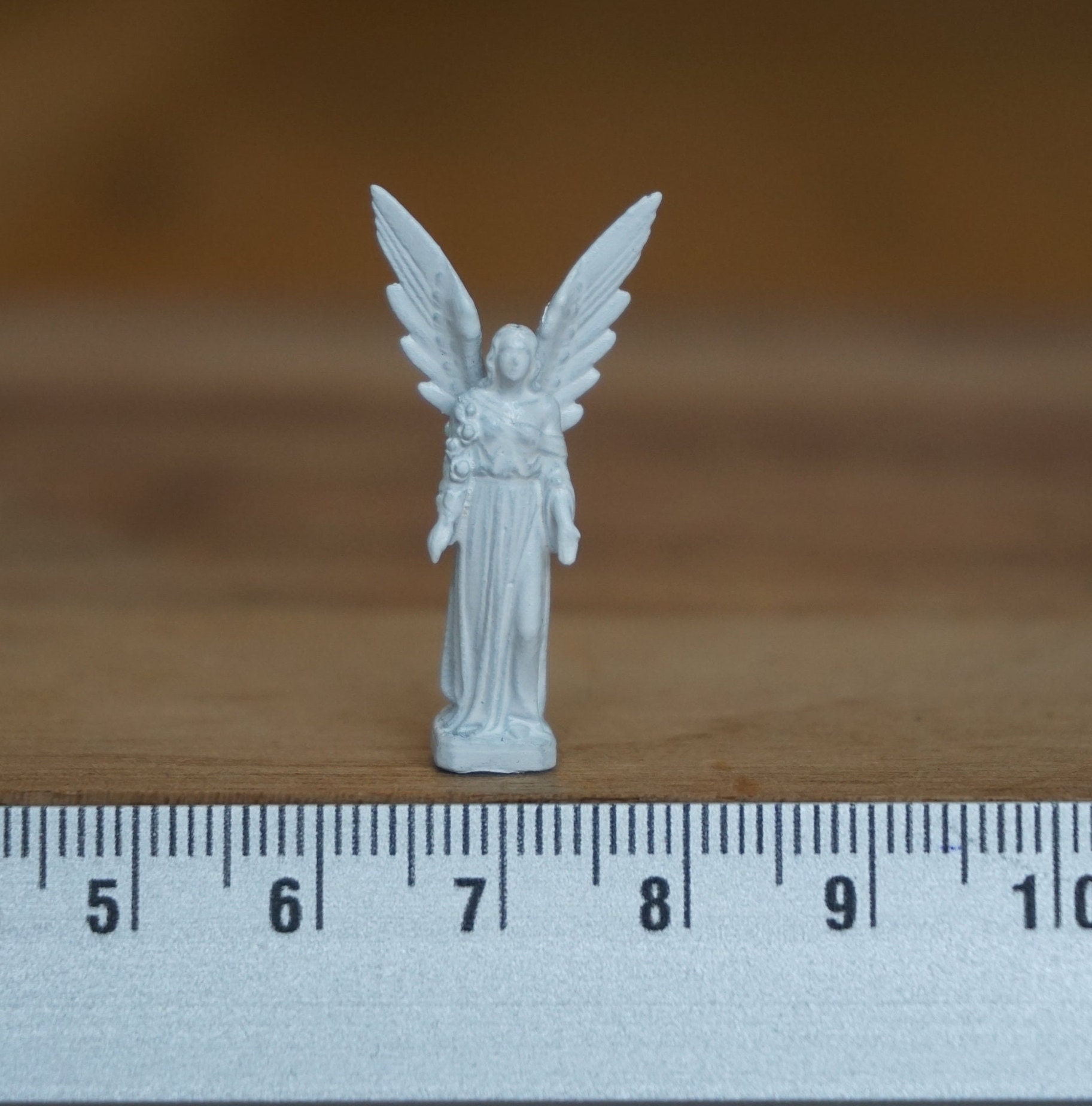 Miniature Angel Statue, Dollhouse Decoration Female - Etsy