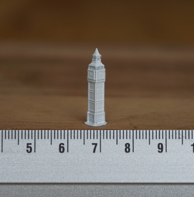 Miniature Big Ben Statue, Dollhouse Decoration Landmark - Etsy