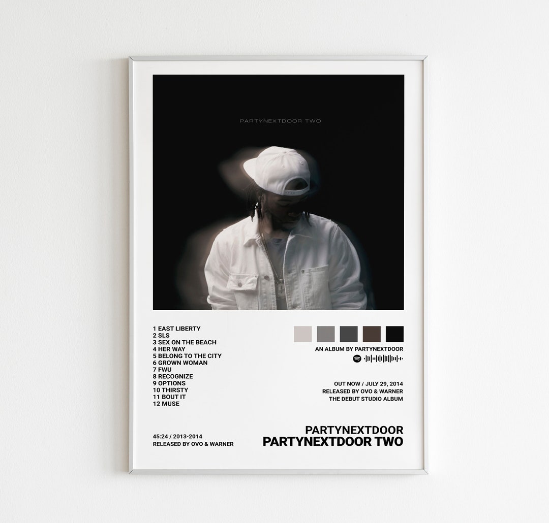 Partynextdoor Party Next Door TWO Poster / Album Cover - Etsy