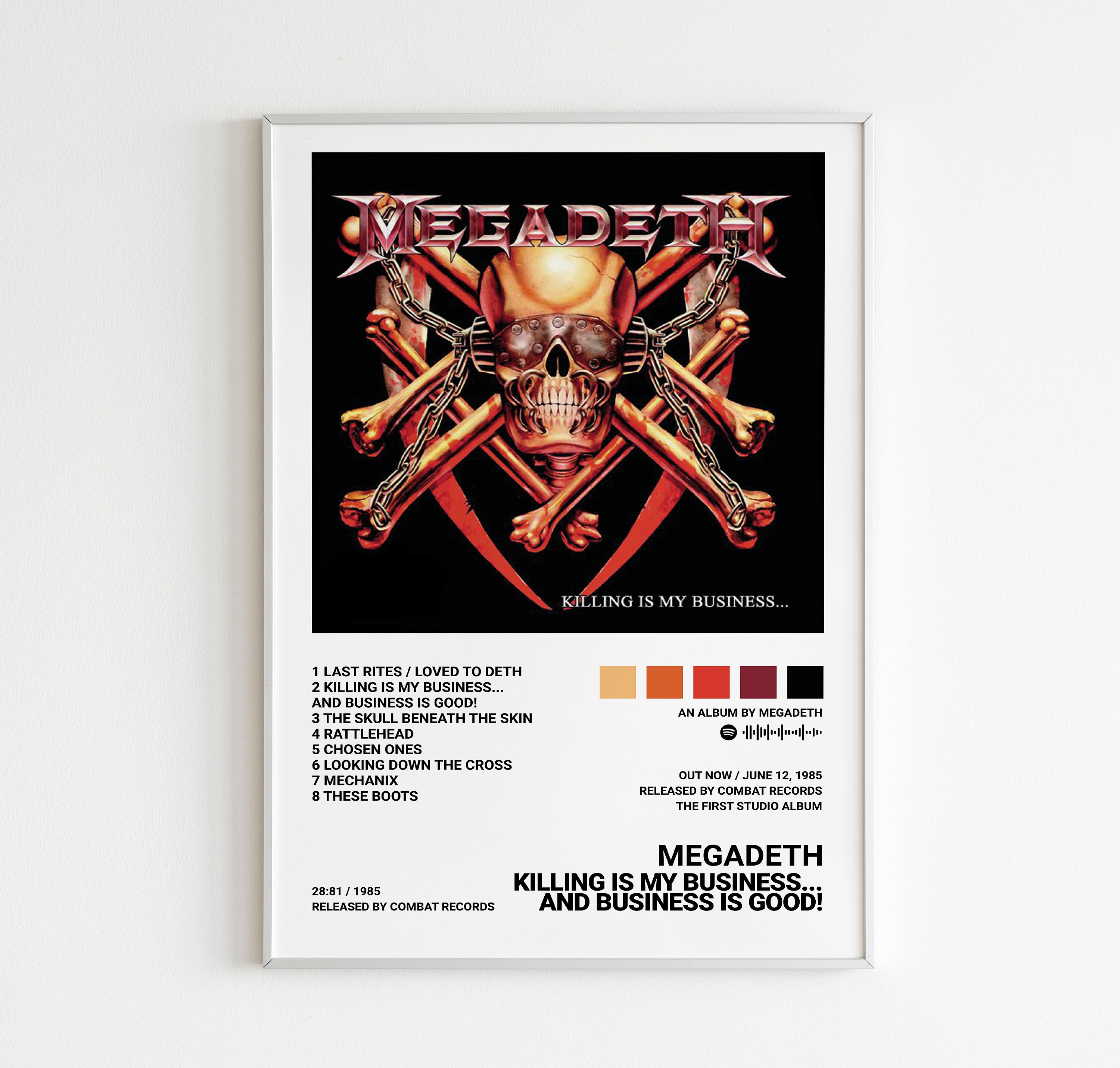 Megadeth Skull Beneath The Skin