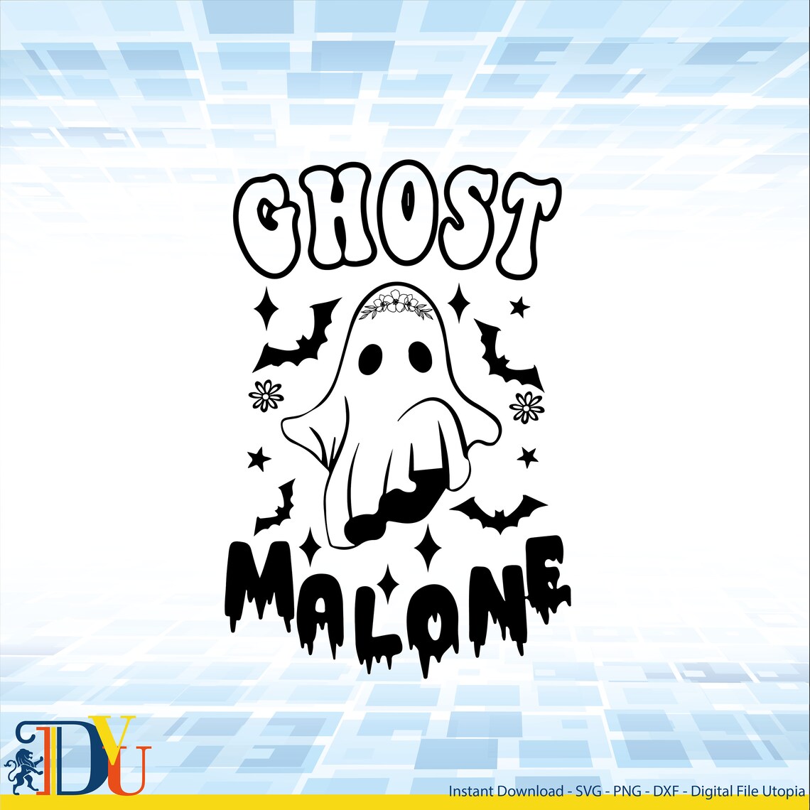Ghost Malone PNG Ghost Malone SVG Funny Ghost Png - Etsy